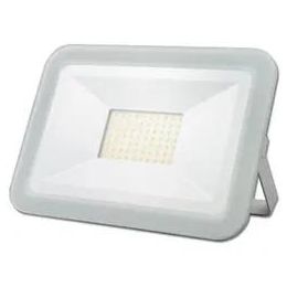 Isoled LED Fluter Pad 50W wei&szlig; neutralwei&szlig; 4000K 5600lm 100cm Kabel EEK E [A-G]