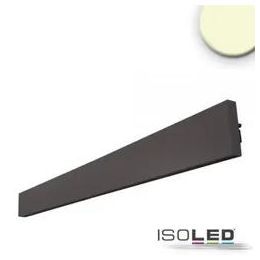 Isoled LED Wandleuchte Linear 2-flammig Up+Down 900 30W warmwei&szlig; IP40 schwarz EEK F [A-G]