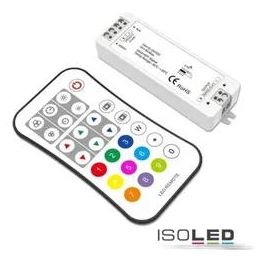 Isoled LED RGB FUNK SPI Controller f&uuml;r 8-1024 Pixel inkl. Fernbedienung 12-24V DC 8A