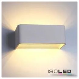 Isoled LED Wandleuchte Up&Down 6W wei&szlig; 3000K warmwei&szlig; IP40 EEK G [A-G]