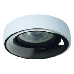 Kanlux Einbaurahmen ELNIS &Oslash;98mm Einbau-Downlight f&uuml;r GU10 oder GU5.3 - wei&szlig; / anthrazitgrau L