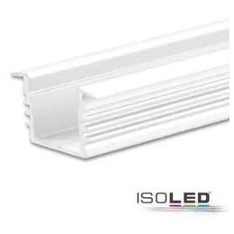 Isoled LED Einbauprofil DIVE12 Aluminium wei&szlig; RAL 9010 200cm