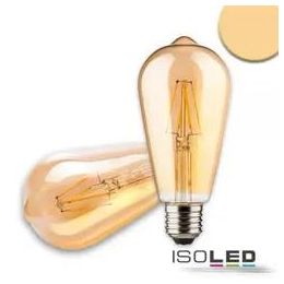 Isoled 8W LED Birne ST64 Vintage Line E27 550lm ultrawarmwei&szlig; 2200K dimmbar EEK G [A-G]