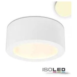 Isoled LED Aufbauleuchte indirekt rund 10,7cm 8W 300lm LUNA warmwei&szlig; EEK G [A-G]
