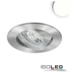 Isoled LED Einbauleuchte Slim68 Alu geb&uuml;rstet rund 9W 960lm neutralwei&szlig; 4000K CRI92 dimmbar EEK E [A-G]