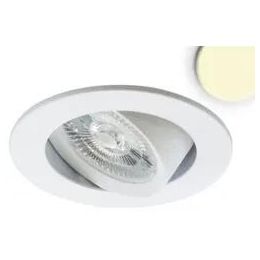 Isoled LED Einbauleuchte Slim68 wei&szlig; rund 9W 850lm warmwei&szlig; 3000K CRI92 dimmbar EEK E [A-G]