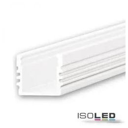 Isoled LED Aufbauprofil SURF12 Aluminium pulverbeschichtet wei&szlig; RAL 9010, 200cm