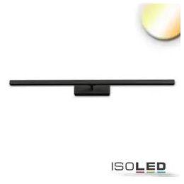 Isoled Spiegel- und Bilderleuchte schwenkbar 520mm 12W schwarz ColorSwitch 2700K 3000K 4000K EEK G [A-G]