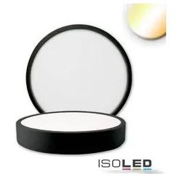 Isoled Deckenleuchte PRO schwarz 15W rund 17cm ColorSwitch 2700K 3000K 4000K dimmbar EEK E [A-G]