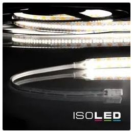 Isoled LED Flexband CRI940 MiniAMP 12V 7,2W 4000K 1,2m 620lm/m beidseitig 30cm Kabel mit Stecker EEK E [A-G]