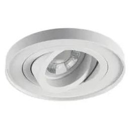 Kanlux Einbau-Downlight TINY BORD wei&szlig; GU10 Gx5,3 max. 10W schwenkbar 30&deg; IP20