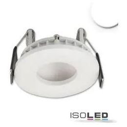 Isoled LED Einbauleuchte LUNA MiniAMP wei&szlig; 4W indirektes Licht 24V DC neutralwei&szlig; 4000K dimmbar EEK G [A-G]