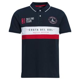 VanVaan Herren Poloshirt im maritimen Look