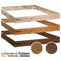 Hasena Oak-Line Wild Bettrahmen Cadro 18 Wildeiche 180x220 cm / coffee