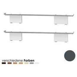 Hasena F&uuml;sse Vilo 2er-Set / 20 cm / 100 cm / Kernbuche natur, ge&ouml;lt