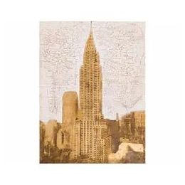 die Faktorei &raquo;Empire State Building&laquo; Struktur-Wandbild 90x120 cm