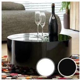Salesfever &raquo;Black&White&laquo; Couchtisch rund schwarz