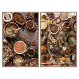 La Casa &raquo;Spices&laquo; Glasbilder 40x60 cm 2er-Set