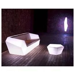 Vondom &raquo;FAZ&laquo; Outdoor Modul - LED-Beleuchtung Eck-Modul 90&deg; / LED Weiss