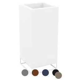 Vondom &raquo;VELA&laquo; Cubo Alto Outdoor Pflanzengef&auml;&szlig; 40x90x40cm / Basic matt / Khaki