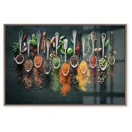 La Casa &raquo;Spice spoons&laquo; Glasbild 90x60 cm