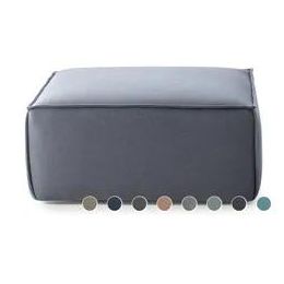 Sitting Bull &raquo;numberONE&laquo; Sofa Hocker PG3 MICHELANGELO 619 graublau