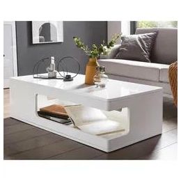 Salesfever &raquo;White Line&laquo; Couchtisch 120x35x60 cm