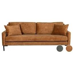 Dutch Bone Dutchbone &raquo;Houda&laquo; 3-Sitzer Sofa gr&uuml;n