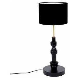 White Label Living Zuiver &raquo;Totem&laquo; Tischlampe Schwarz/Gold