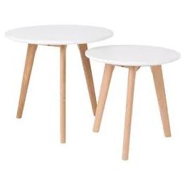 White Label Living designline Beistelltisch Bodine 2er-Set