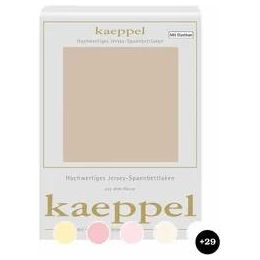 Kaeppel Jersey Spannbettt&uuml;cher 1675 / 140/160x200 cm / ohne Elasthan / 323