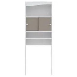 TemaHome &raquo;Wave&laquo; Badezimmerschrank Taupe 64x177x19 cm