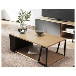 TemaHome &raquo;Albi&laquo; Couchtisch Schwarz mit Eiche 100x36x55 cm