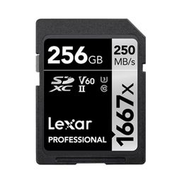 Lexar Professional 1667x UHS II SDXC 256GB V60 250MB/90MB