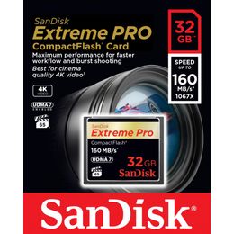 Sandisk Compact Flash Extreme Pro 32GB