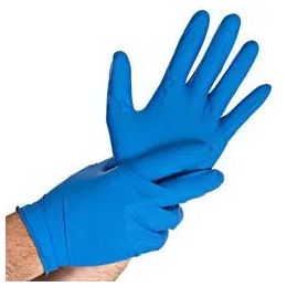 Hygostar Power Grip Nitrilhandschuhe blau puderfrei, VE 500 St&uuml;ck 11/XXL