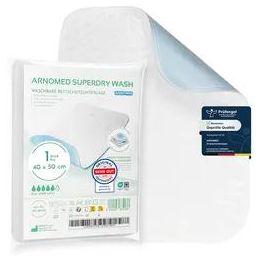 ARNOMED SUPERDRY WASH Waschbare Bettschutzunterlage, 1 St&uuml;ck 40 x 50 cm
