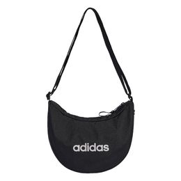 adidas Sportswear Schultertasche 'Linear Essentials' Damen Gr&ouml;&szlig;e One Size schwarz / silber