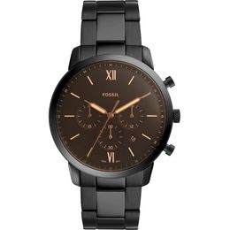 Fossil Analog Watch 'Neutra Chrono' male Black size One Size
