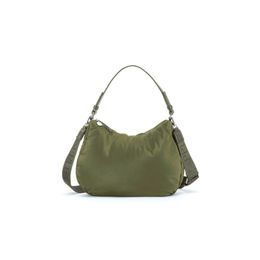 Apple of Eden Tasche 'PORTO' hochwertige silberfarbene Metalldetails Damen Gr&ouml;&szlig;e One Size oliv