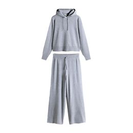 The Set Sweatsuit female Grey size S