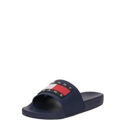 Tommy Jeans Pantolette 'Ess' Damen Gr&ouml;&szlig;e 42 marine / knallrot / wei&szlig;