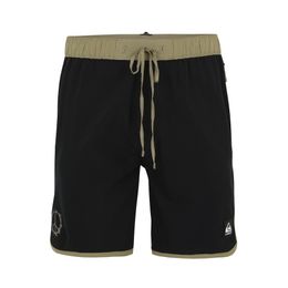 Quiksilver Badeshorts 'OMNI SCALLOP' Herren Gr&ouml;&szlig;e S oliv / schwarz