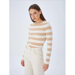 MixRay Pullover Damen Gr&ouml;&szlig;e S/L nude / offwhite