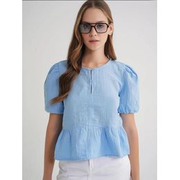 Mixray Blouse female Blue size M