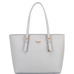 Princely London Shopper 'Beverly' female Grey size 40 x 26 x 14cm