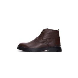 Derimod Schn&uuml;rboots Herren Gr&ouml;&szlig;e 40 dunkelbraun / schwarz