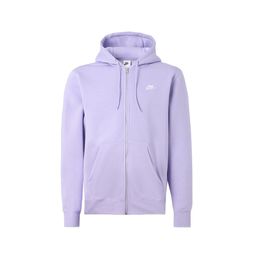 Nike Sportswear Sweatjacke 'CLUB' Herren Gr&ouml;&szlig;e M lavendel