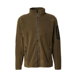 Killtec Funktionsfleecejacke 'KOW 90' Herren Gr&ouml;&szlig;e S oliv / schwarz