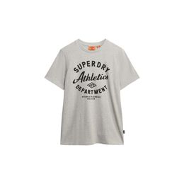 Superdry & Co T-Shirt Herren Gr&ouml;&szlig;e L graumeliert / schwarz